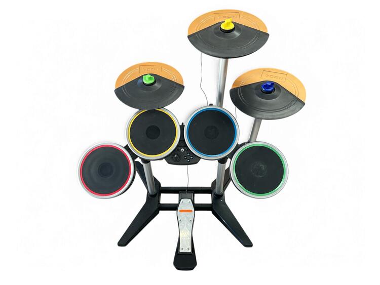 Harmonix - Rock Band 2 Nintendo Wii Independent Wireless Drum Set With