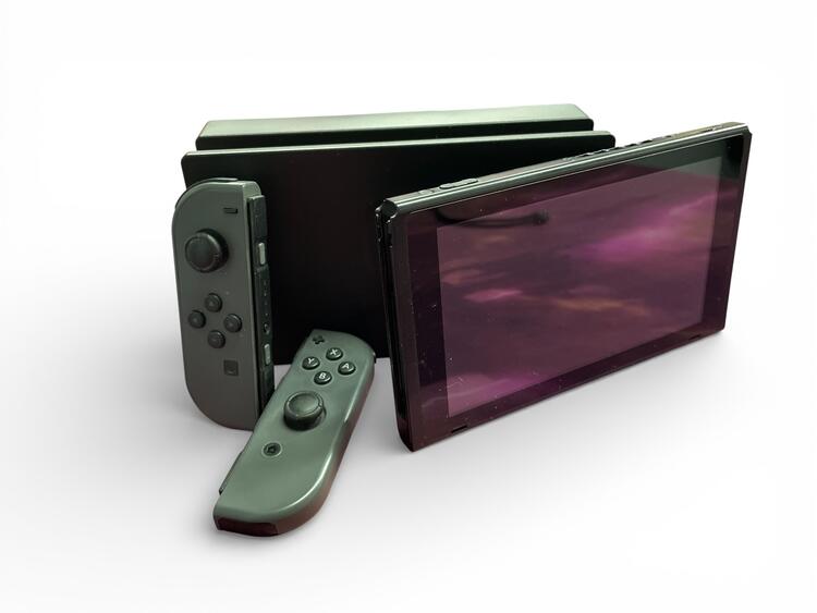 Nintendo Switch Game Machine (HAC-001) (Checked & Functional)