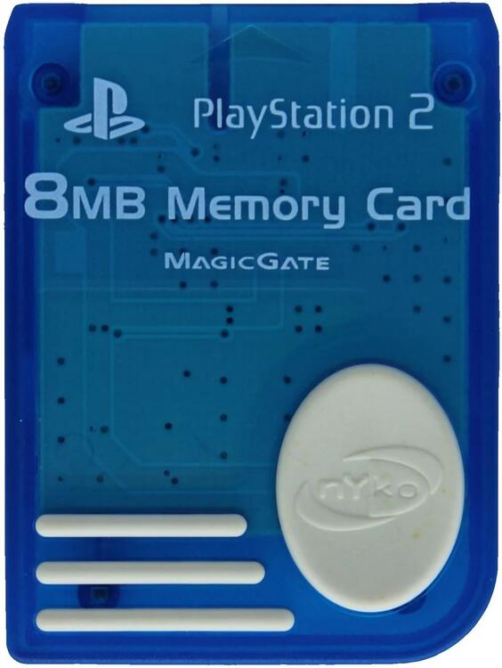 Nyko - Playstation 2 Magic Gate Memory Card - 8MB (used)